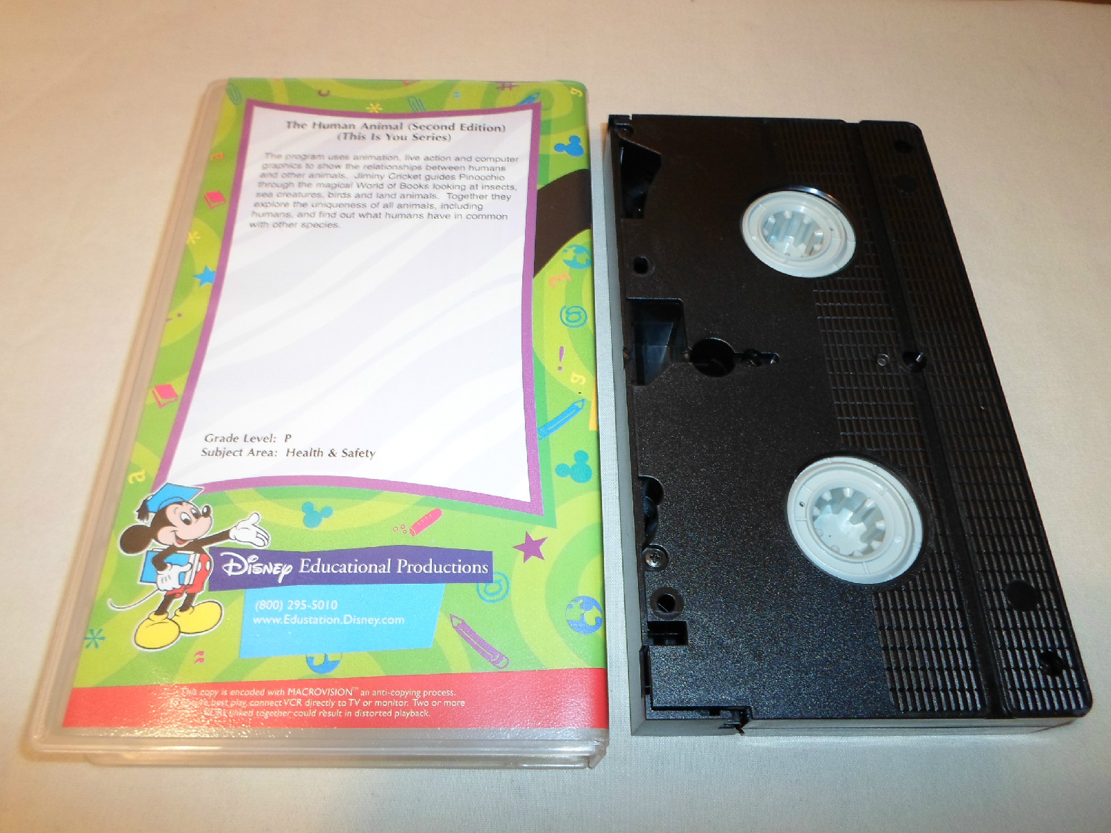 Disney Educational Productions VHS Human Animal 2nd Edition This is You ...