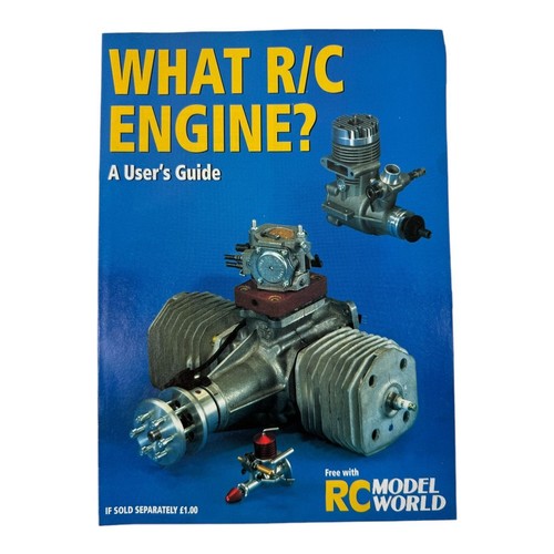 Vintage What R/C Engine A User Guide Model World Remote Control ...
