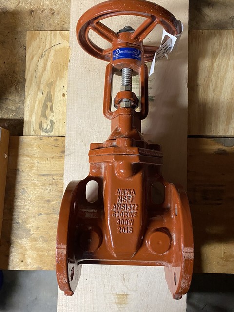 NIBCO 3" 300# Ductile Iron Fire Main Gate Valve F-607-rws 1804 976h ...