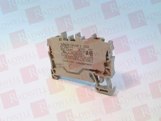 WAGO 2202-1201 / 22021201 (NEW NO BOX) | eBay
