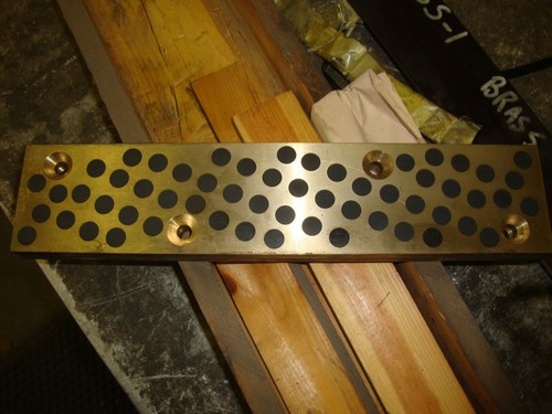 Brass Guide Plate 14" x 3" x 1/2" Lot of 2 19503MO | eBay