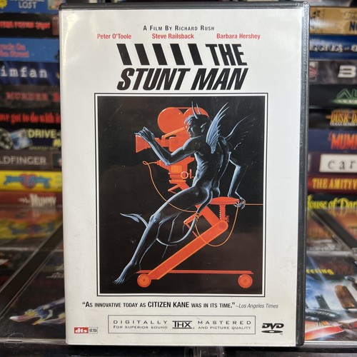 The Stunt Man 1980 DVD w/ Insert Peter O’Toole Steve Railsback Action ...