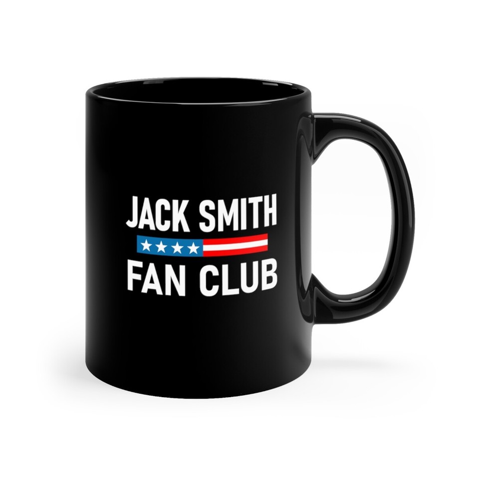 Jack Smith Fan Club Mug Drink to Trump in Jail Coffee Mug Karma is Jack ...