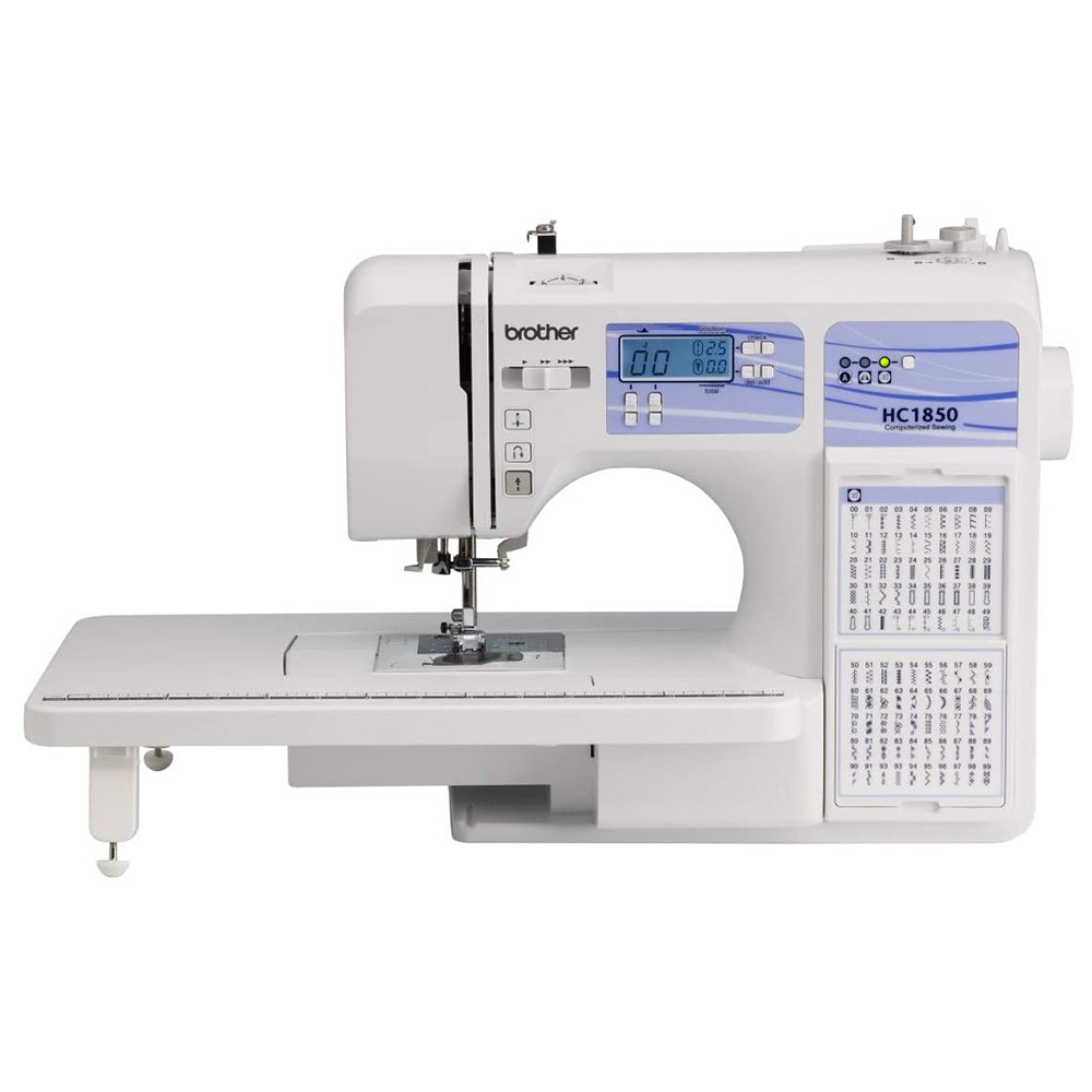 Brother HC1850 185-Stitch Computerized Sewing Machine w/ Surge ...