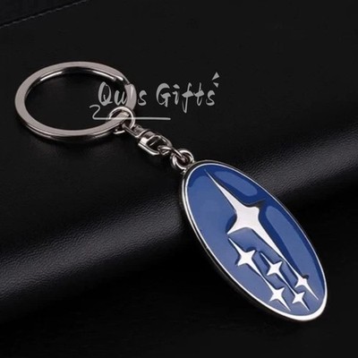 Subaru Logo Enamel Keychain US Seller Free Shipping | eBay