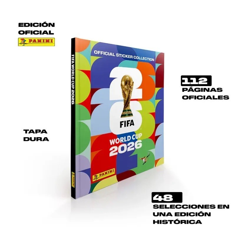 Álbum Panini Mundial FIFA 2026 Oficial - TAPA DURA - NUEVO SELLADO DE ...