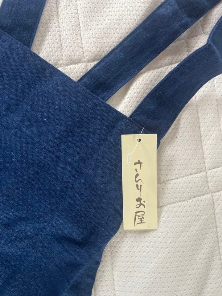 Hello Kitty Indigo Dyed Apron Sanrio-ya 2003 | eBay