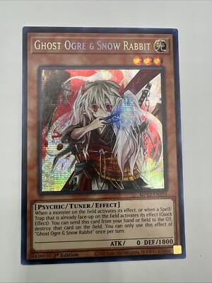 Yugioh Ghost Ogre & Snow Rabbit MP22-EN255 - Prismatic Secret Rare ...