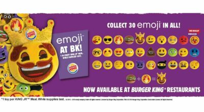 2019 Burger King Plush Emoji ~ KING Purple Devil No Bully Wink Cry ...