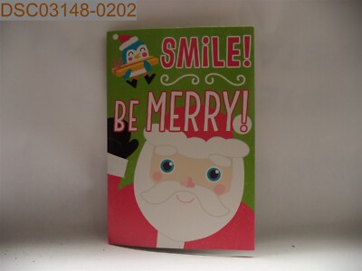 QTY = 2: Hallmark "Smile! Be Merry!" Pop-Up Musical Christmas Cards ...