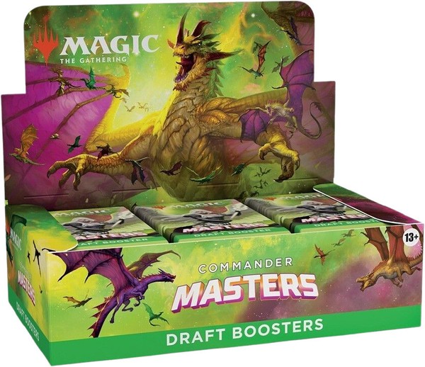 WOTC Magic The Gathering Commander Masters Draft Booster Box - 24 Packs for sale online | eBay