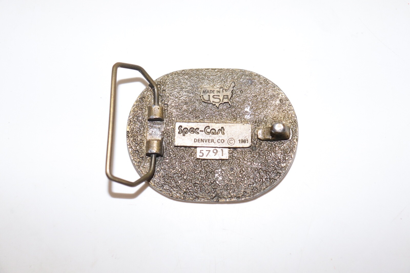 Spec Cast Elk Bronze Made in USA Belt Buckle - Gem