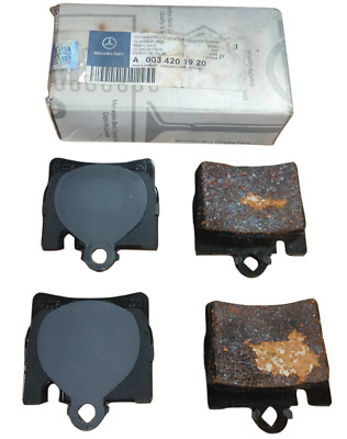 Genuine Mercedes-Benz 2000-2006 S CL Rear Disc Brake Pads Set ...