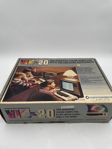 Commodore Vic 20 computer With Box Powers On Untested | eBay