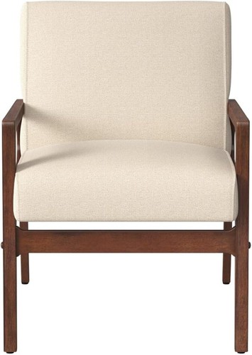 Project 62 Upholstery Chair - Walnut Finish | Modern Design | eBay