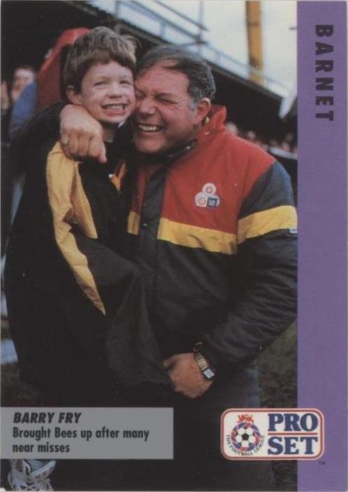 1991-92 Pro Set English League Fixtures - Barry Fry #72 for sale online ...
