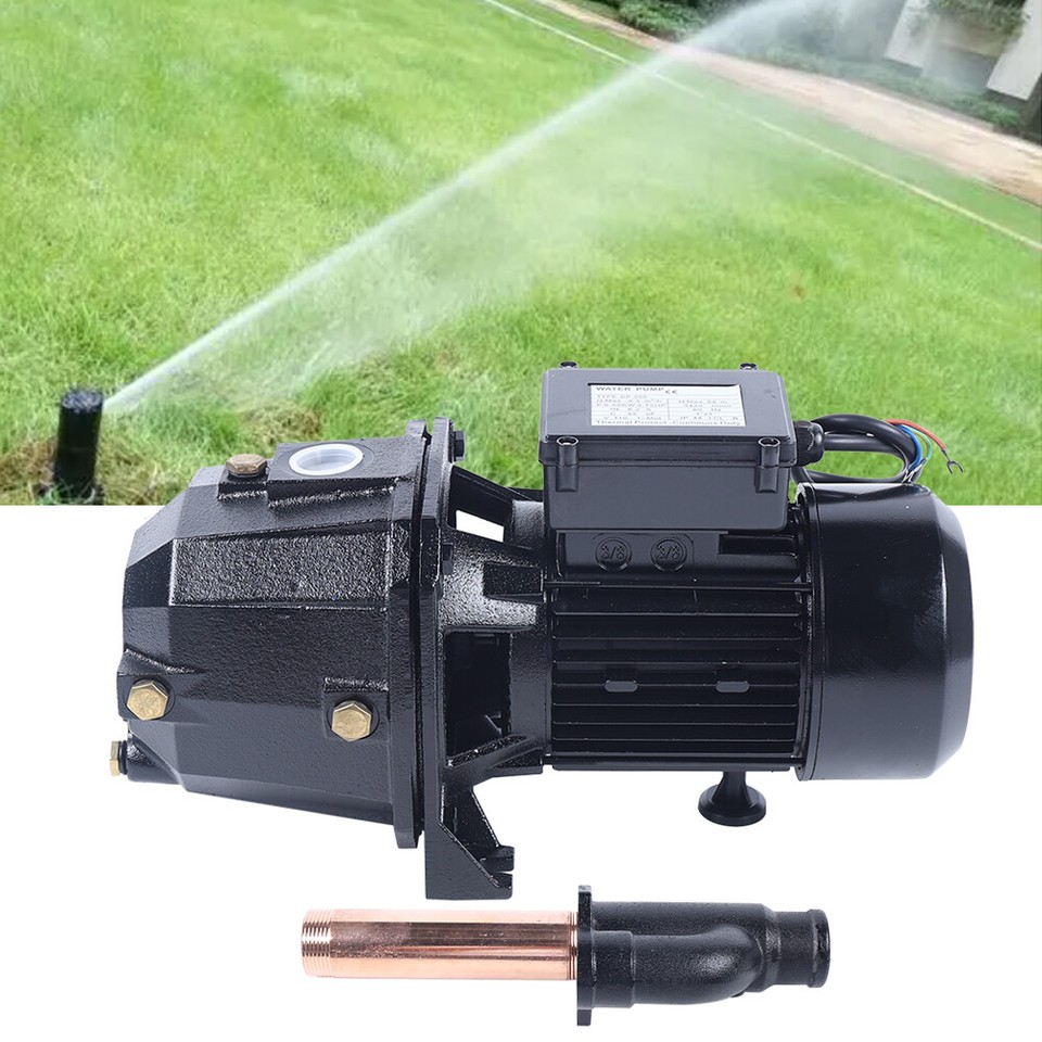 1 HP Shallow/Deep Well Jet Pump Convertible Pump with Ejector Kit Well ...