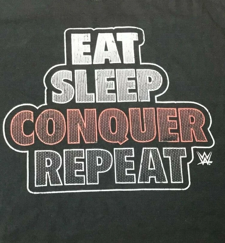 Brock Lesnar Logo Eat Sleep Conquer Repeat