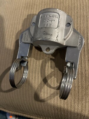 SafLok Camlock Stainless Steel Cap Dust Cover 1" Female Assembly SST | eBay