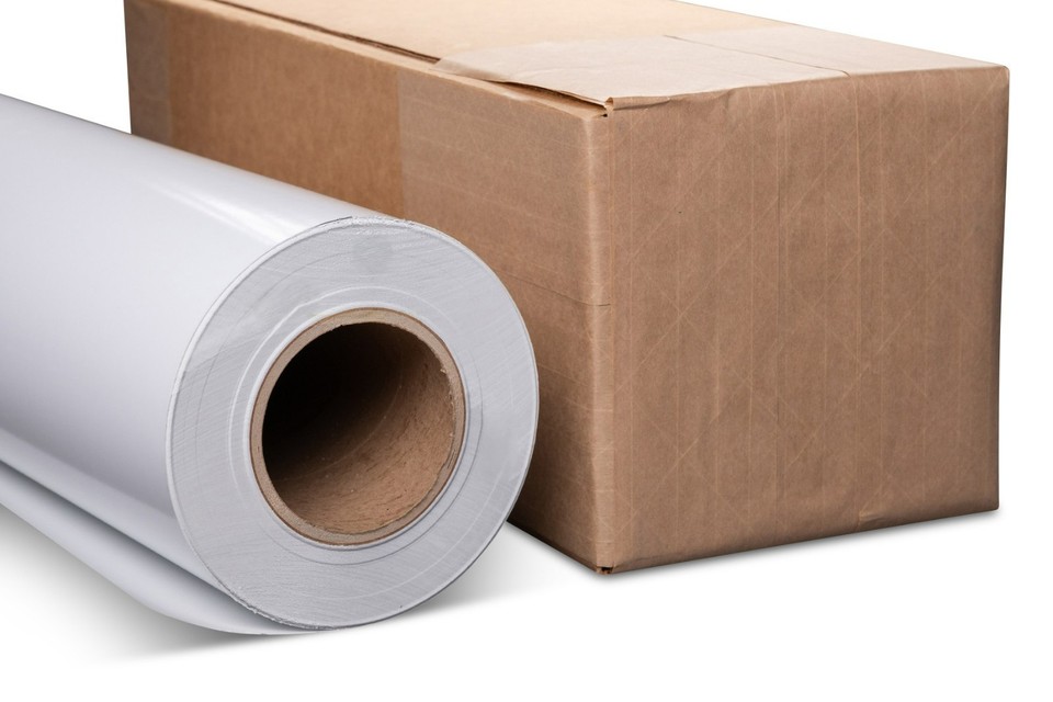 3mil Gloss & Matte White Permanent Self-Adhesive Decal Vinyl Solvent ...