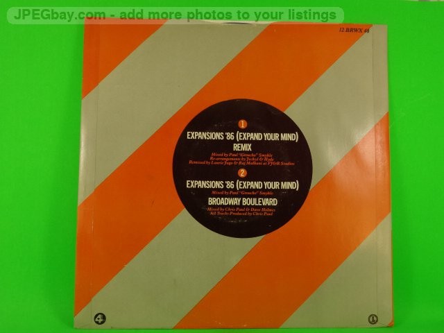 CHRIS PAUL FT DAVID JOSEPH EXPANSIONS '86 (472) 3 Track 12" Single ...
