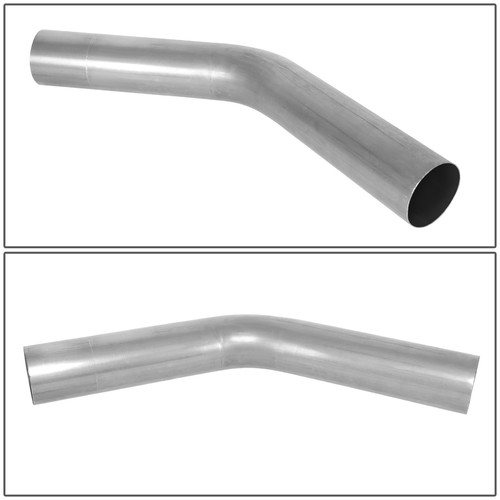 45 Degree T304 Stainless Steel Exhaust Bend Piping Kits Car ...