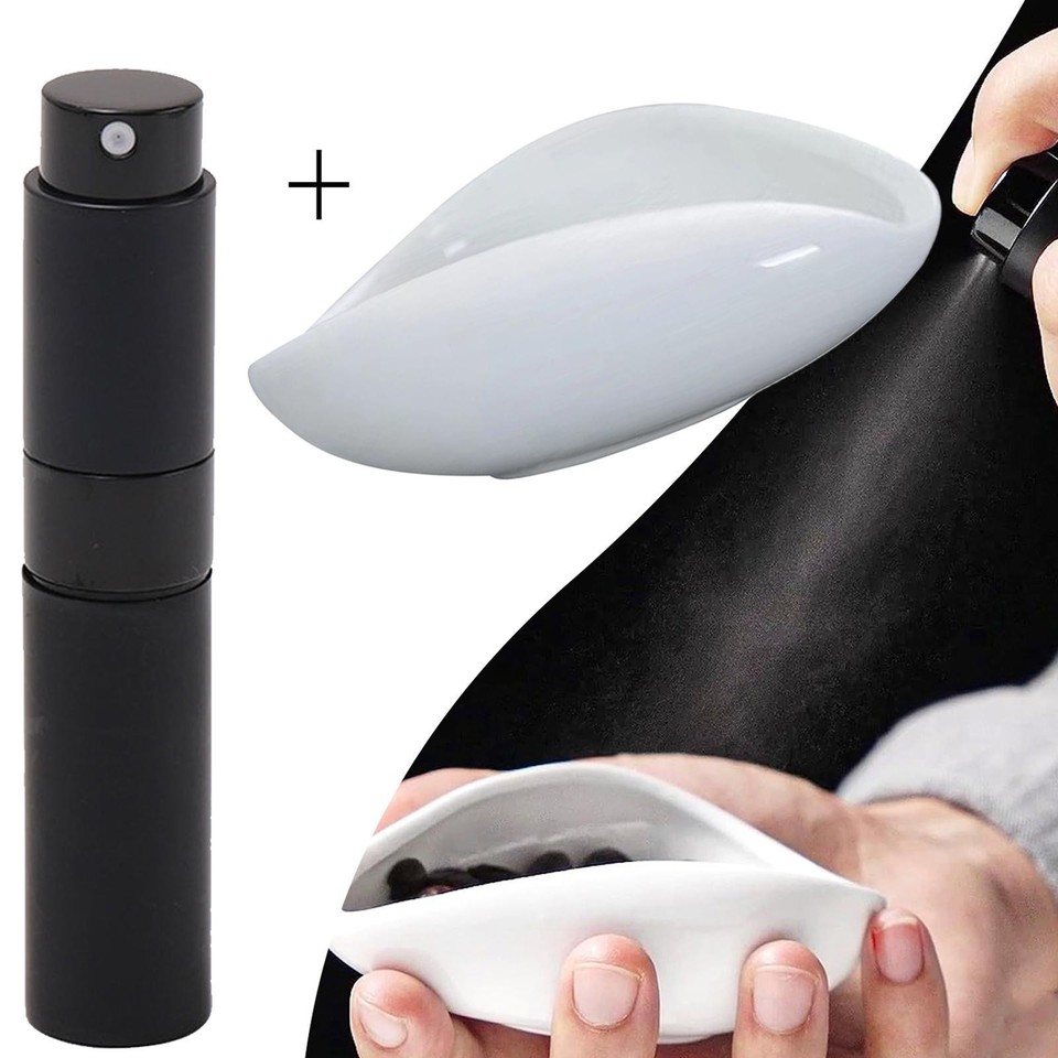 Coffee Bean Dosing Bowl and Spray Bottle Coffee Accessories Practical ...