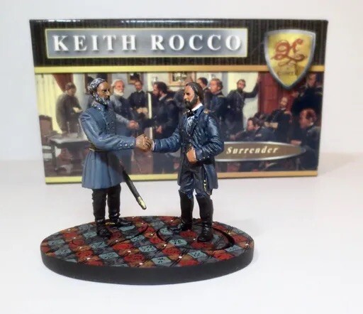 Conte ROC007 Keith Rocco Lee's Surrender Civil War NEW Retired Rare Set | eBay