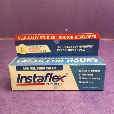Instaflex Pain Relieving Cream Choose Size 2 oz New in Package | eBay