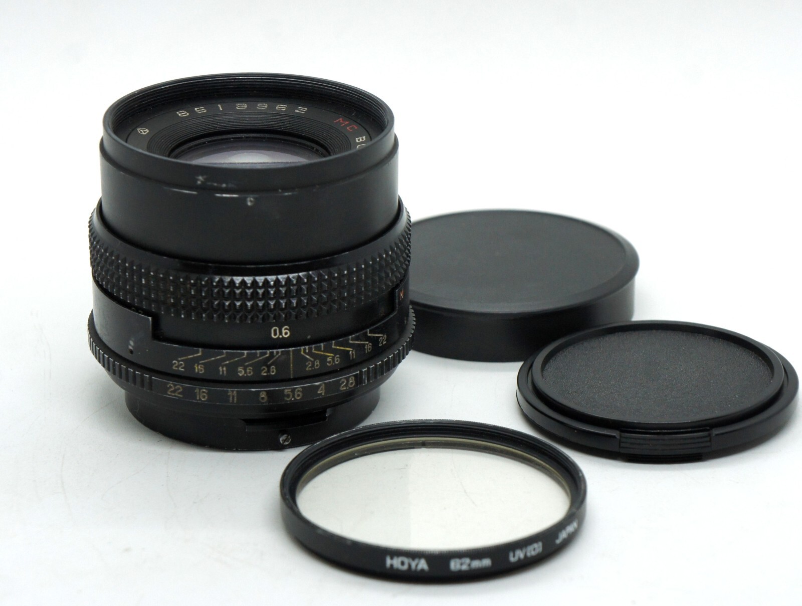 MC Volna-3 2.8/80 mm Medium Format lens Pentacon Six Mount Zeiss ...