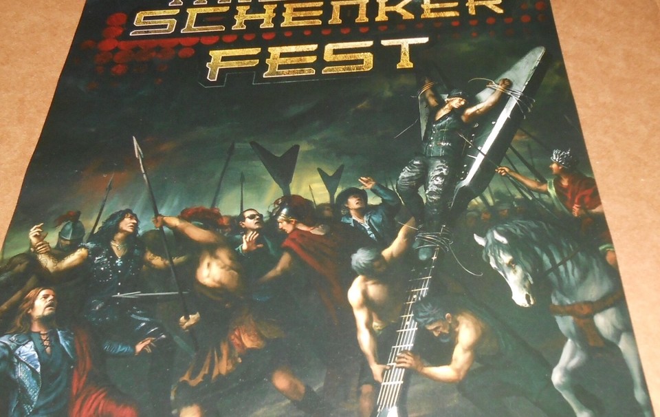 Michael Schenker MSG Fest Revelation Poster Promo 2019 Original 11x17 ...