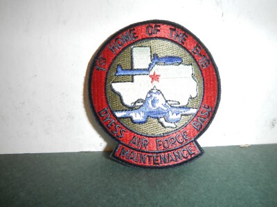 1ST HOME OF THE B-18 DYESS USA MILITARY Patch # 73 MINT | eBay