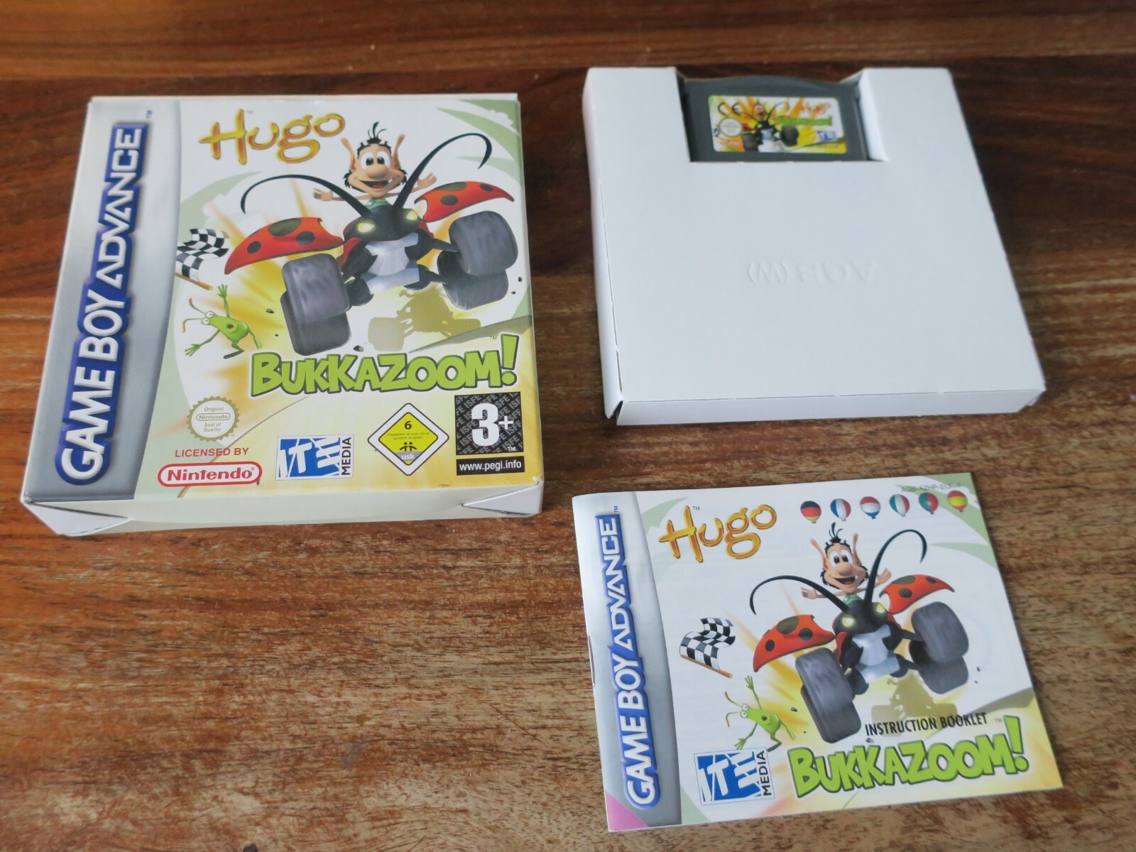 Hugo Bukkazoom! Game Boy Advance - Prix - Photo - Présentation