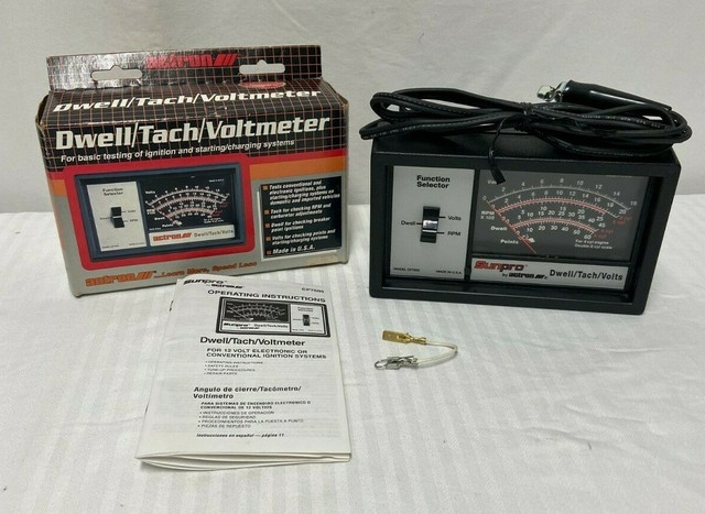 Actron CP7605 Dwell Meter Tachometer Voltmeter Analyzer for sale online ...