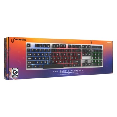 Black Blocked Led Gaming Keyboard | eBay