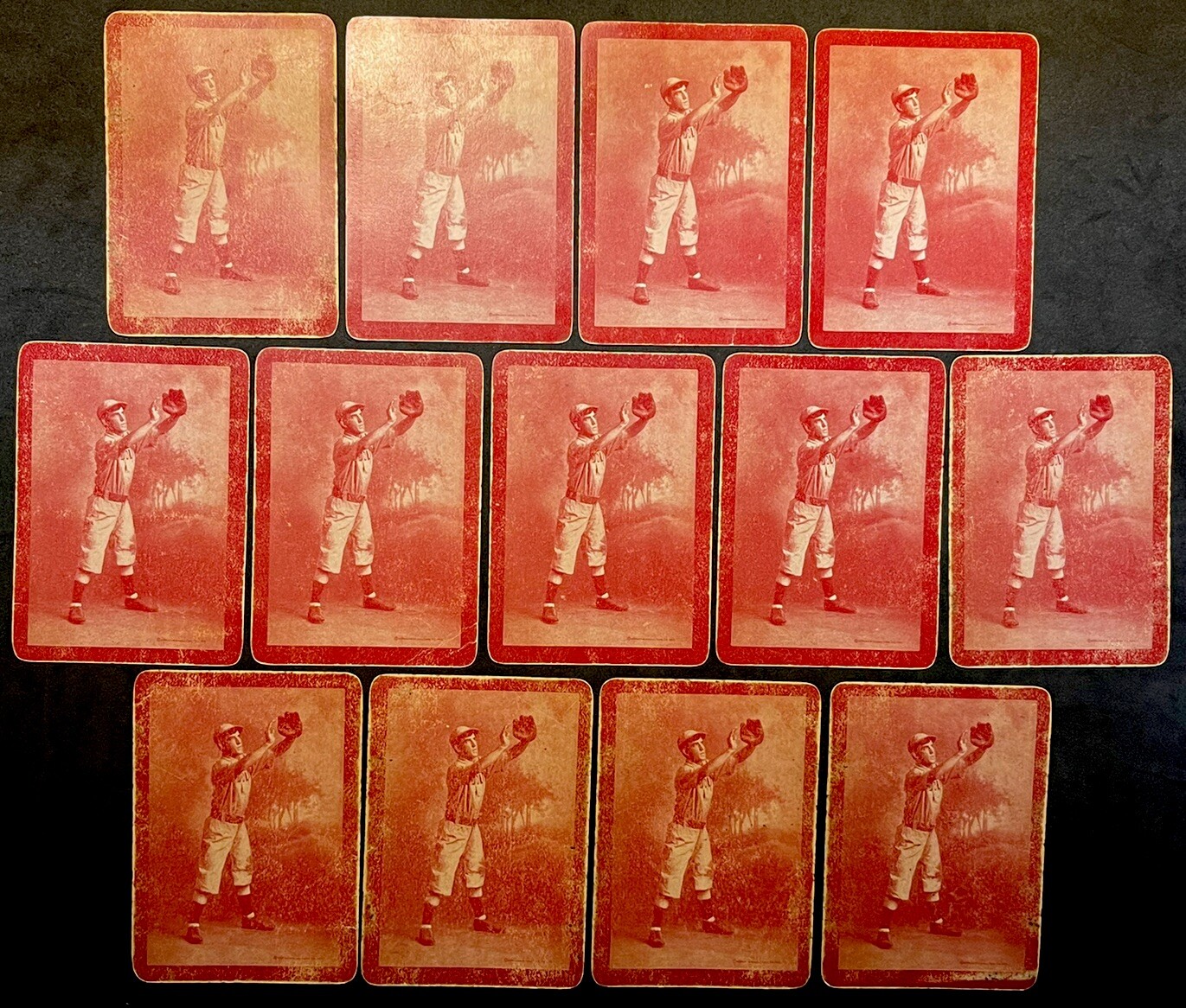 c1910 Antique Baseball Playing Cards 52/52 Scarce American Poker Sports ...