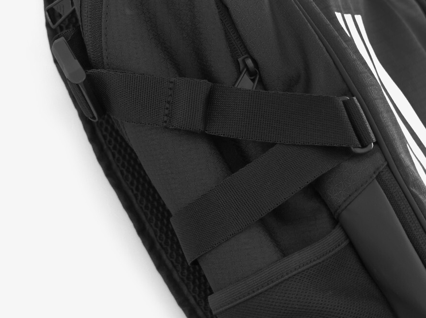 adidas Training Power Backpack Unisex Casual Sports Travel Bag Black ...