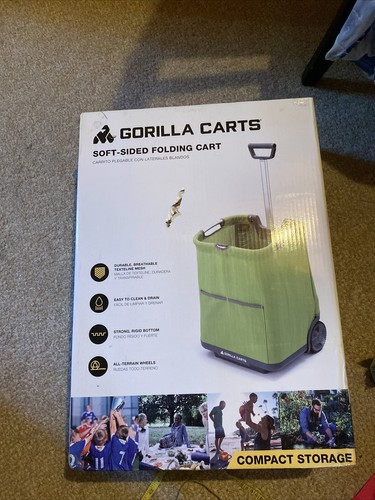 BNIB Gorilla Cart Soft Side EXTRA Durable FOLDING CART | eBay
