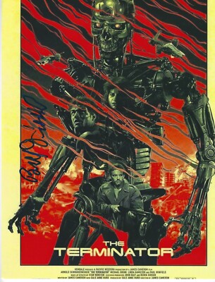 BRAD FIEDEL Music Composer THE TERMINATOR Movie Signed 8.5 x 11 Photo ...