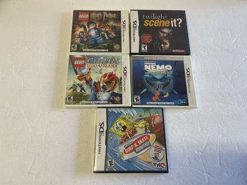 Nintendo DS Game Lot 5 Sealed Games Nintendo 3DS | eBay
