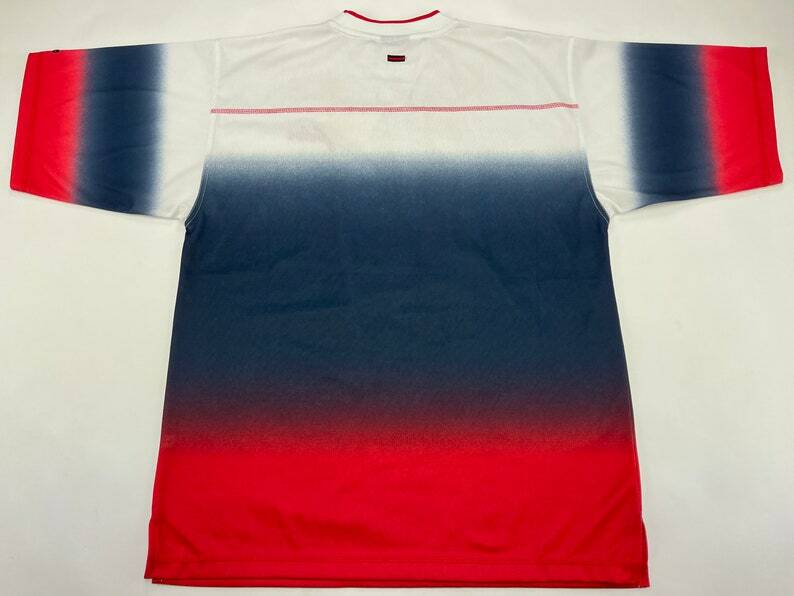 FUBU jersey, red, Fubu 05, vintage hip hop t-shirt 90s hip hop 1990s size 2XL 海外 即決 - スキル、知識