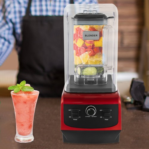 2.2l Smoothie Machine Commercial Shake Blender Kitchen Slushy Frozen ...