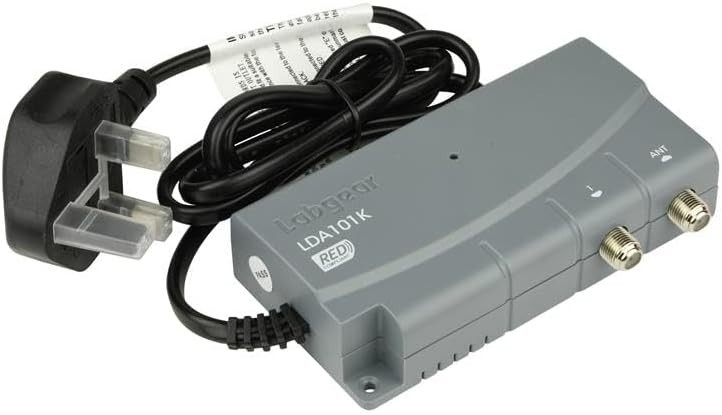 TV Signal Booster Aerial Amplifier, 1 Way Signal Distribution Amplifier ...