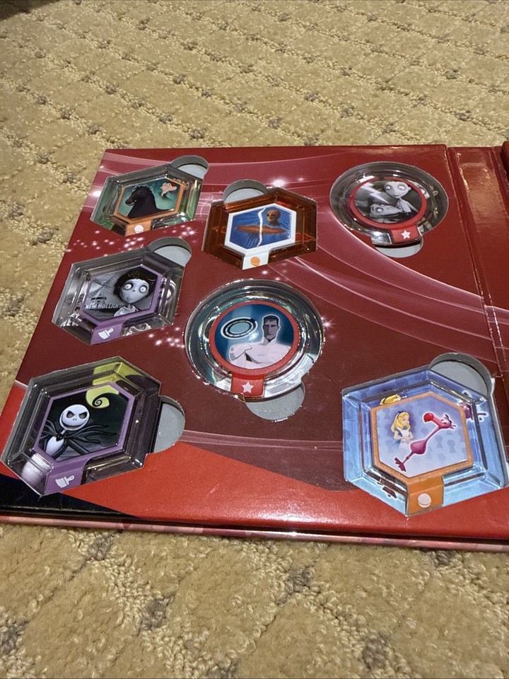 Disney Infinity Power Disc Album with 20 Power Discs Collector Book | eBay