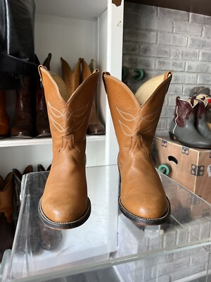 West Cowboy 9.5? Custom Wide Top Men’s Vintage Cowboy Boot | eBay