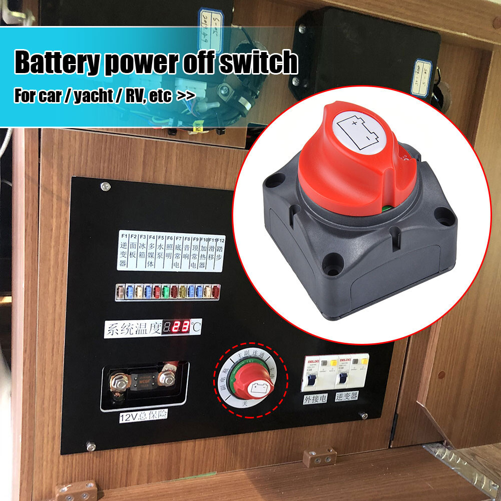 AU 300A Cut Off Switch 2 Position Disconnect Rotary Switch for RV ...