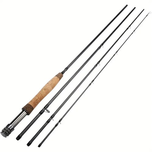 5/6WT Graphite Fly Fishing Rod - Ultra-Lightweight & 4-Piece | eBay