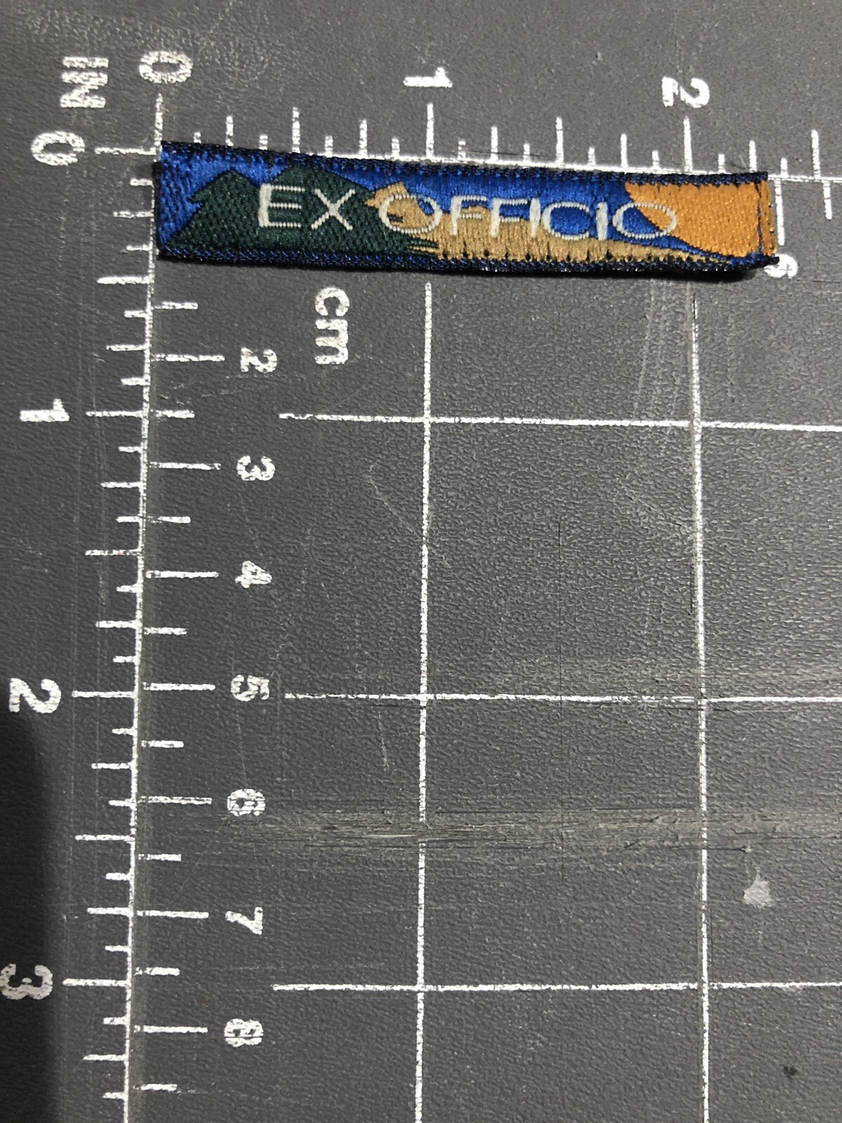 Ex Officio Brand Logo Patch Tag Outdoor Travel Fishing Safari Hunting ...