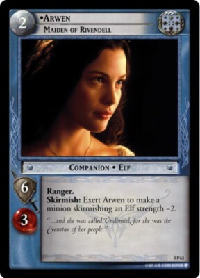 LOTR TCG 0P63 ARWEN MAIDEN OF RIVENDELL Promo Set NM/M | eBay
