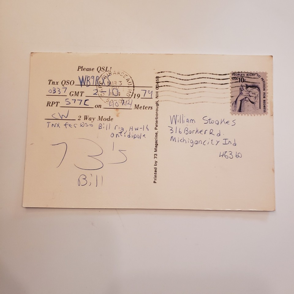 WD0EYW Cape Girardeau MO Missouri Vintage Ham Radio Station QSO ...